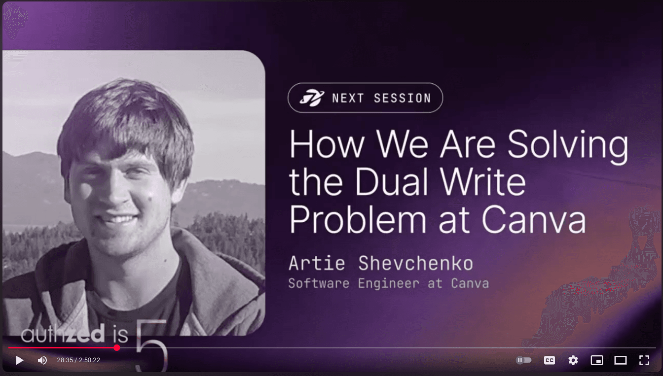 The Dual-Write Problem in SpiceDB: A Deep Dive from Google and Canva ...