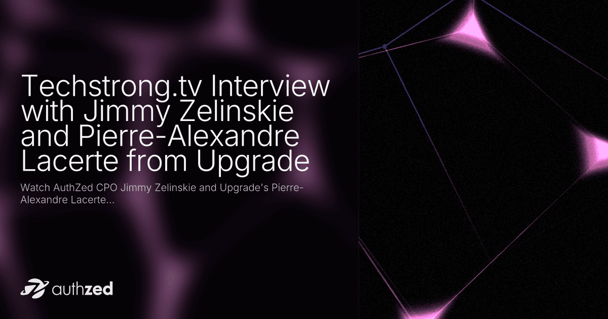 Techstrong.tv Interview with Jimmy Zelinskie and Pierre-Alexandre ...